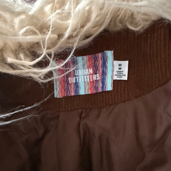 Urban Outfitters | Jackets & Coats | Uo Tasha Faux Fur Corduroy Coat ...
